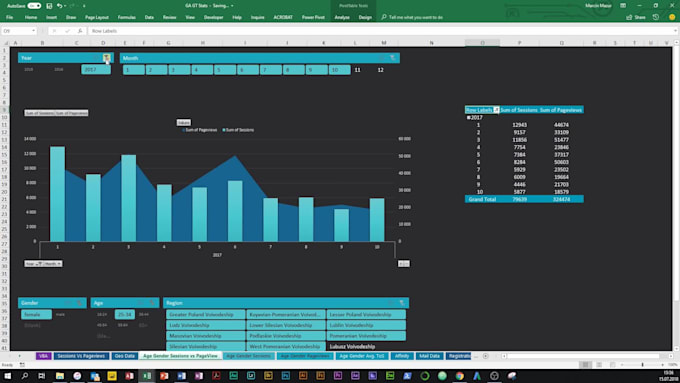 Build your custom excel spreadsheet by Origamiipl | Fiverr