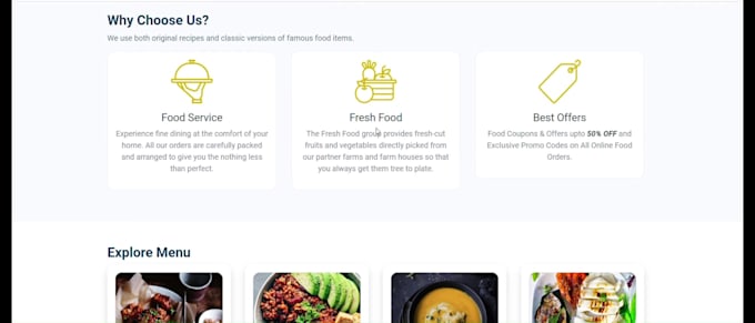 Design Website Responsive Using Html Css Bootstrap Website By Malireddynaveen Fiverr 0077