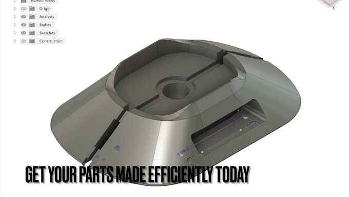 Create, render and animate 3d parts using fusion360 by Marcusht | Fiverr