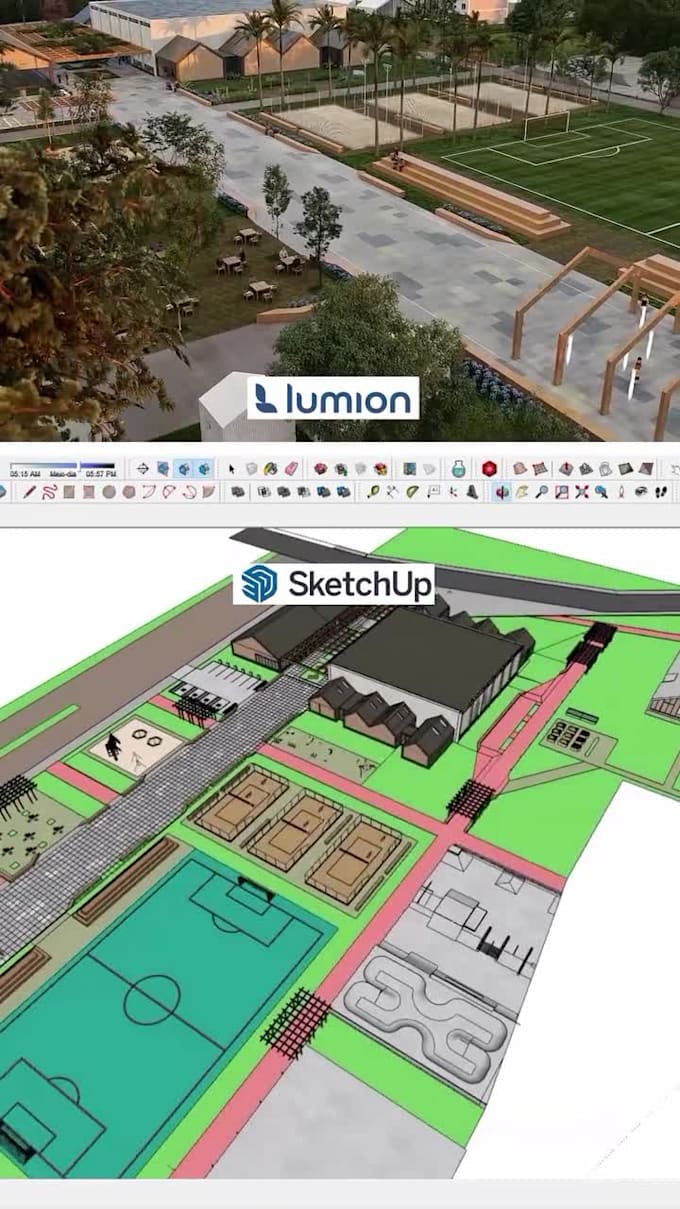 Modeling in sketchup and render lumion by Chalt_design | Fiverr