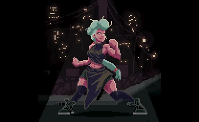 Draw pixel art, pixel game art, pixel art animation, 2d sprite sheet 2d tilesets by Emilykelly2 ...