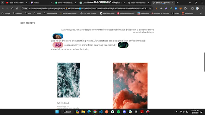 Craft interactive frontend magic with javascript by Itsumerijaz | Fiverr