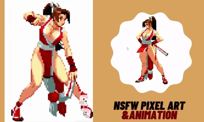 Nsfw pixel art character, sprite animation, rpg maker, game assets, walk cycle