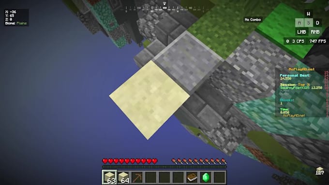 Teach you how to speed bridge and play bedwars in minecraft hypixel by ...