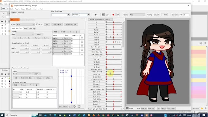 Rig a gacha character by Kazi_aidah | Fiverr