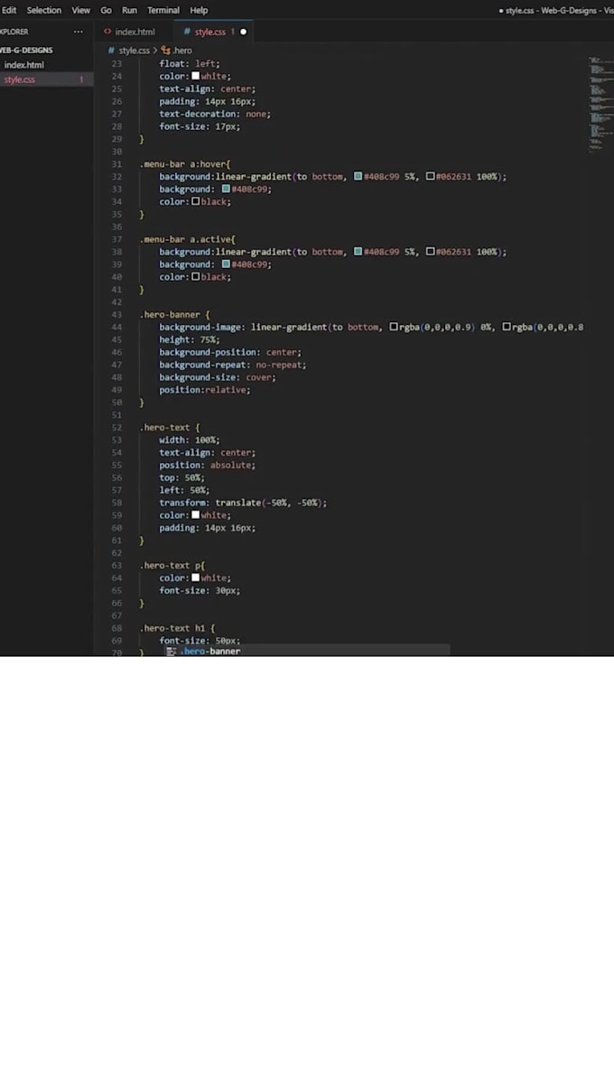Design a professional website for your next project by Gaber_dev | Fiverr
