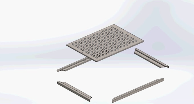 Design your sheet metal work and create dxf file for laser cutting and ...