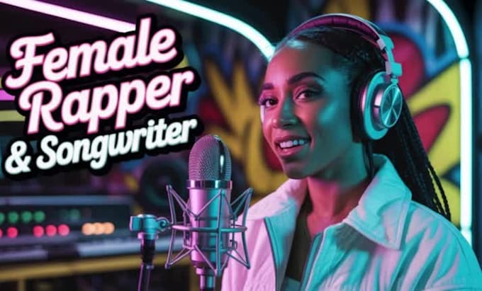 Write and record original songs as female singer rapper songwriter ...