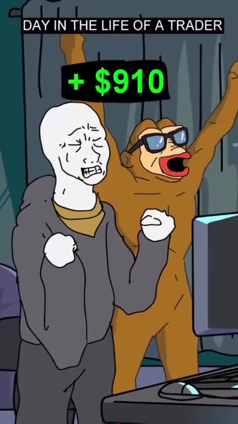 Crypto meme video, 2d memecoin animation, meme character, meme art, crypto art by Emman_visual ...