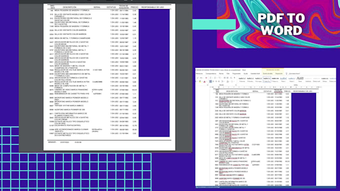 Do file conversion, data entry and copy paste by Trinidadmoya | Fiverr