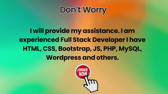 Write script and fix bugs of html, css, js, php, wordpress by Mzubair7619 | Fiverr