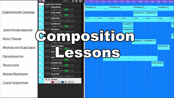 Provide music composition lessons and consultation by Joshka5h | Fiverr