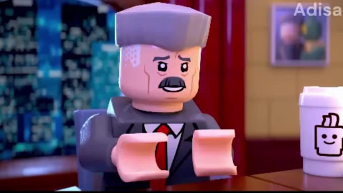 3d lego animation 3d lego game lego trailer for 3d lego video by ...