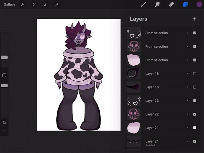 Create vtuber models for you to use by Annabellebalduc | Fiverr