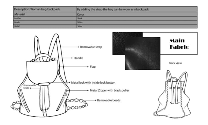 Design your bag tech pack, handbag, backpack, tote bag tech pack ...