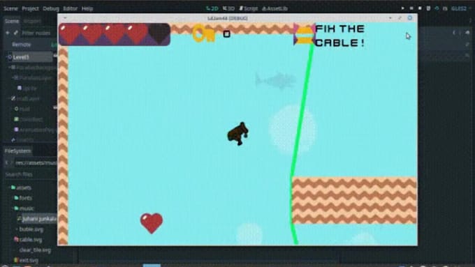 Develop 2d game with godot engine by Chrissanthony | Fiverr