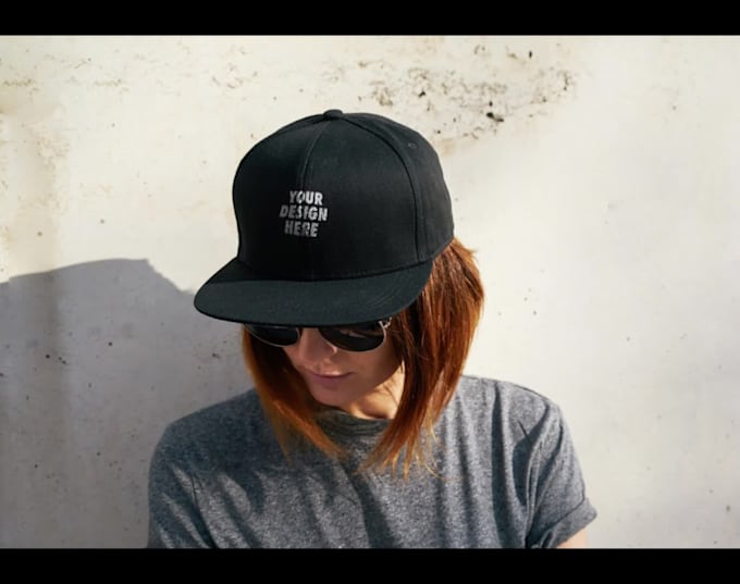 Design man with cap mockup realistic by Faysalomzil | Fiverr