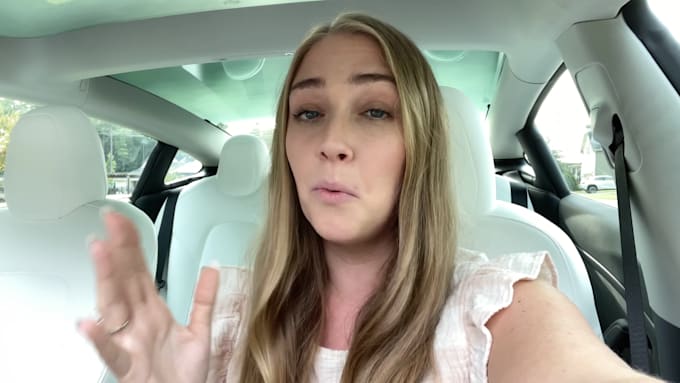 Film a selfie style video in my tesla by Soniahittle | Fiverr