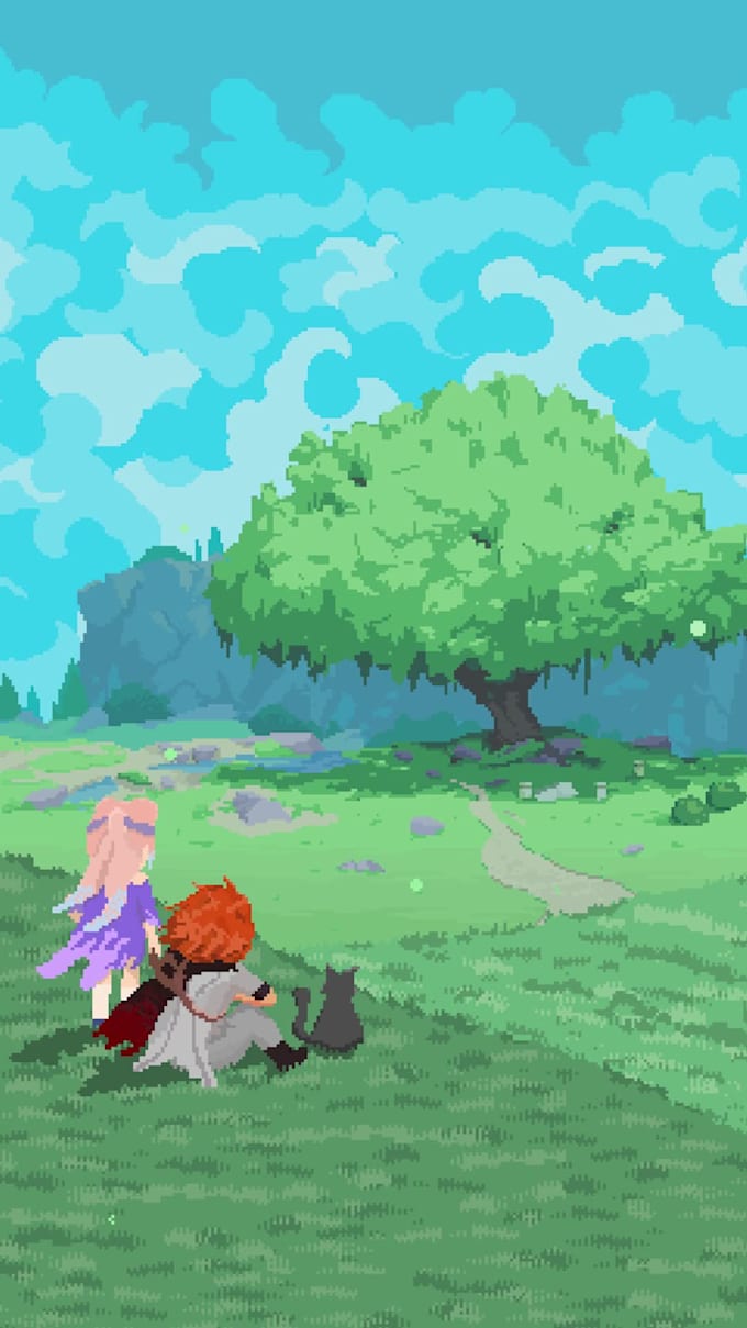 Create pixel art animations and illustrations by Napierture | Fiverr