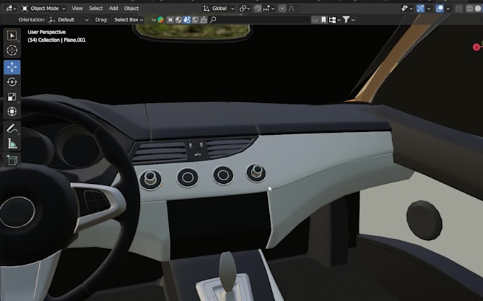 Create 3d realistic car interior, exterior design for your cgi movie ...