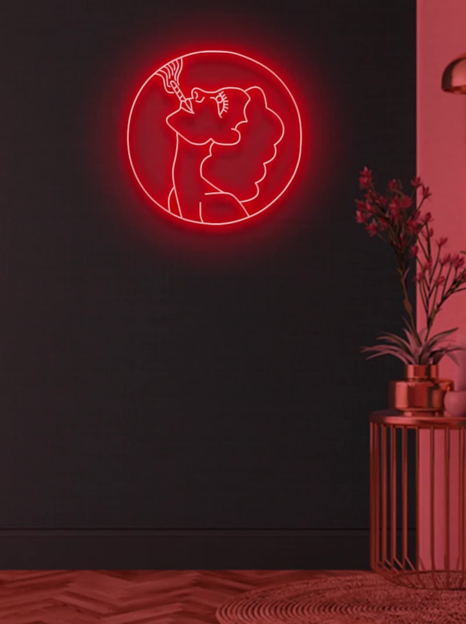 Design 3d custom neon sign logo with acrylic effect by Abdulwahabsdq ...