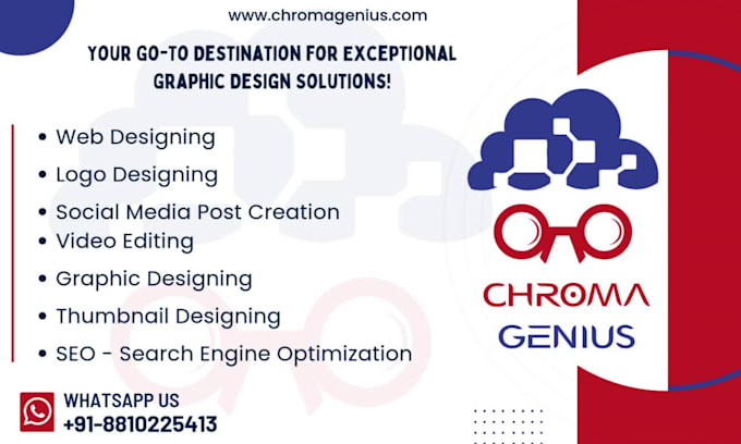 Design creative thumbnails, branding, and websites by Chromagenius | Fiverr