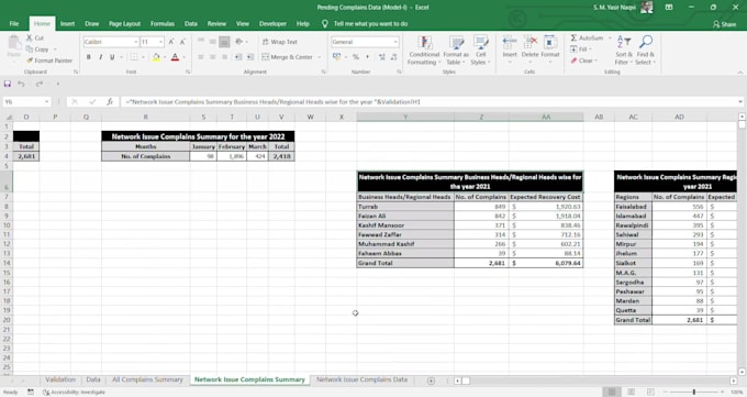 Excel automation programs with macros by Yasirnaqvi47 | Fiverr