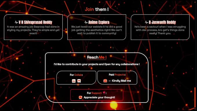 Build full stack seo optimized professional portfolio for all career types by Sri_swaroop_joy ...