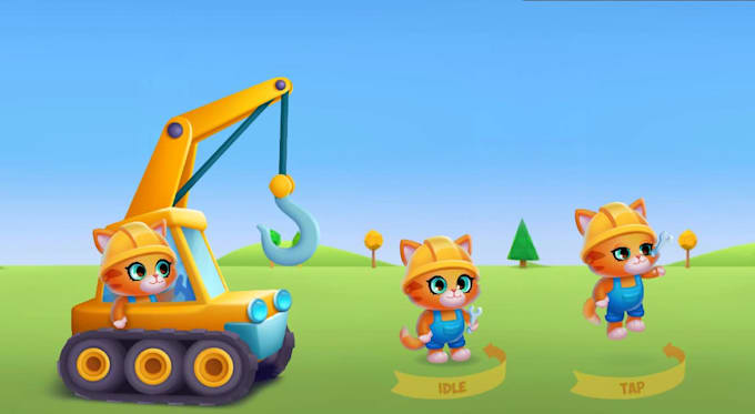 Animate your 2d character with spine pro by La_marmalade | Fiverr