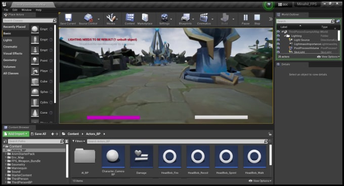 Do Unreal Engine Game Development High Quality Multiplayer Ue5 Blueprint Game By Manisharjun 1613