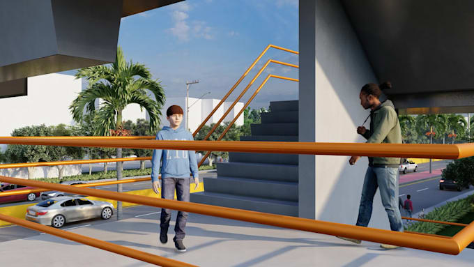 3d walkthrough animation lumion by Yevillegas | Fiverr