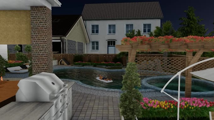 Render real estate housing schemes 3d video and images by Duongvan847 ...