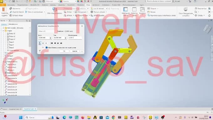 Make 3d projects of mechanical assemblies by Fusco_sav | Fiverr
