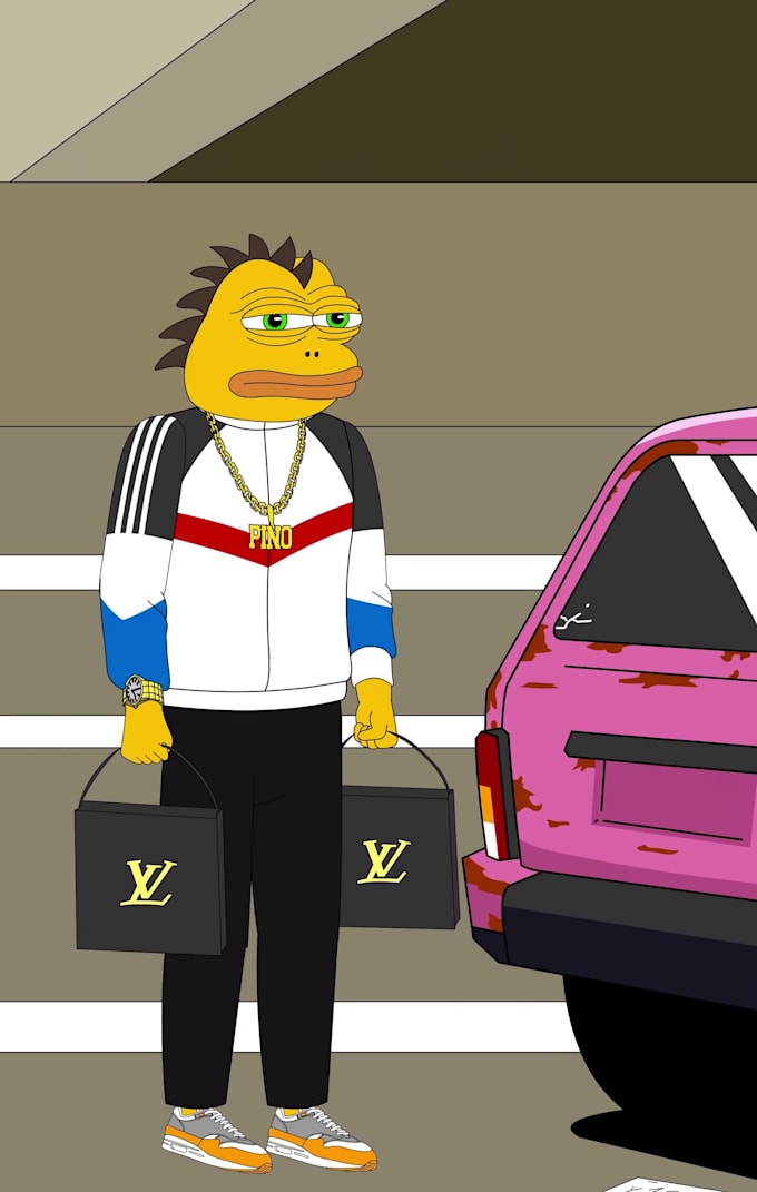 2d memecoin, memecoin animation, crypto animation, 2d meme video, 2d ...