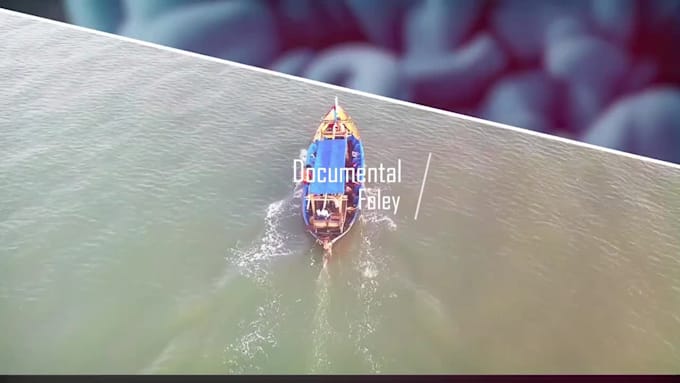 Create sound designs for live action documentary and animation by ...