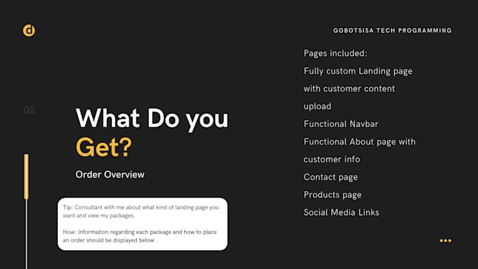 Hard code a landing page for you by Abxl_n | Fiverr