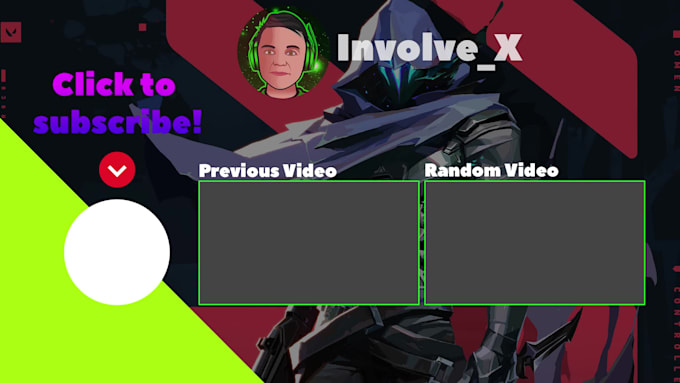 Create a cool animated youtube outro for you by Involve_x | Fiverr