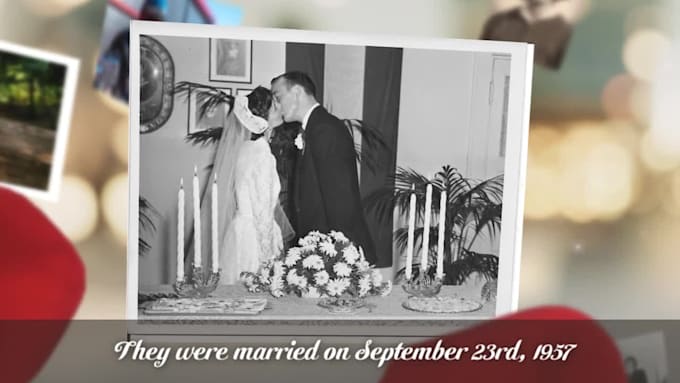 Create a memorial slideshow for a celebration of life by ...