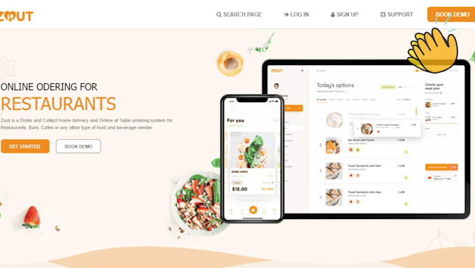Fabricate the frontend of your website using html,css and js by Talhadar6920 | Fiverr