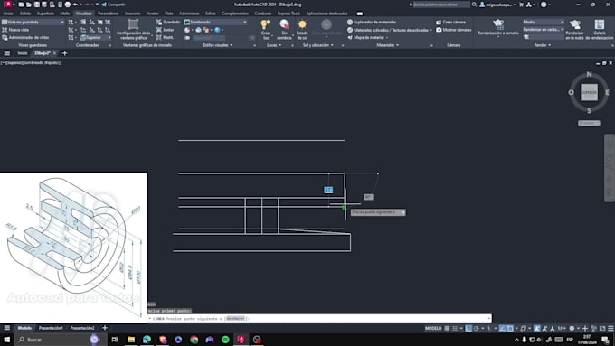 Cree modelos 3d y dibujos 2d con fusion 360, solidworks, inventor y sketchup