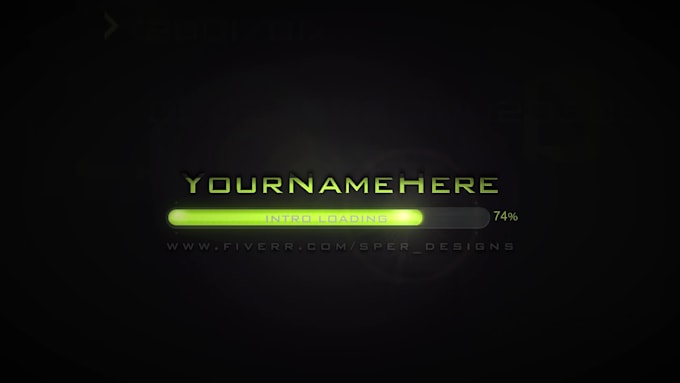 Customize this high tech loading screen intro by Sper_designs | Fiverr