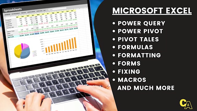 Do anything in excel for you from a basic formula to complex consults ...