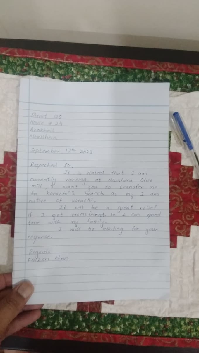 Write anything beautifully for you in my handwriting by Mehroshkazafar ...