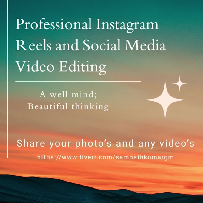 Professionally edit instagram reels and social media videos with trendy ...