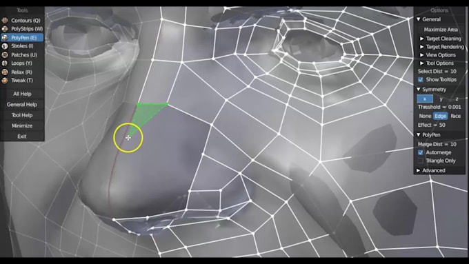 Do retopology from high poly to low poly by Hostanviz | Fiverr