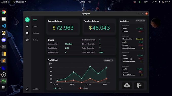 Build a desktop application with modern style using electron by Imyosh ...