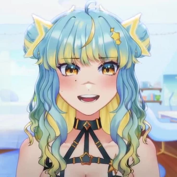 Design and rig 2d vtuber model 2d vtuber props asset, dingle chibi ...