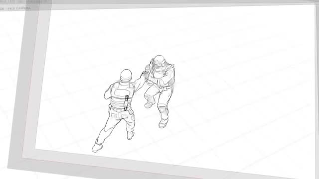 Do 2d line art animation frame by frame , flip book, hand drawn, pencil ...