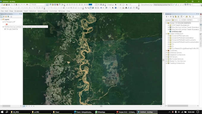 Georeferencing your digital map by Dimyatimuhammad | Fiverr