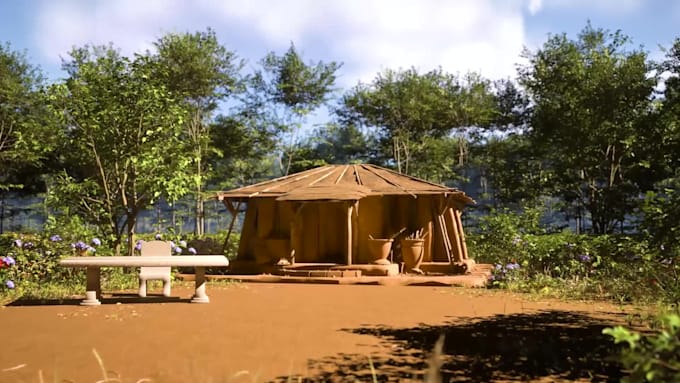 Design 3d game backgrounds and environments in blender unreal engine by ...